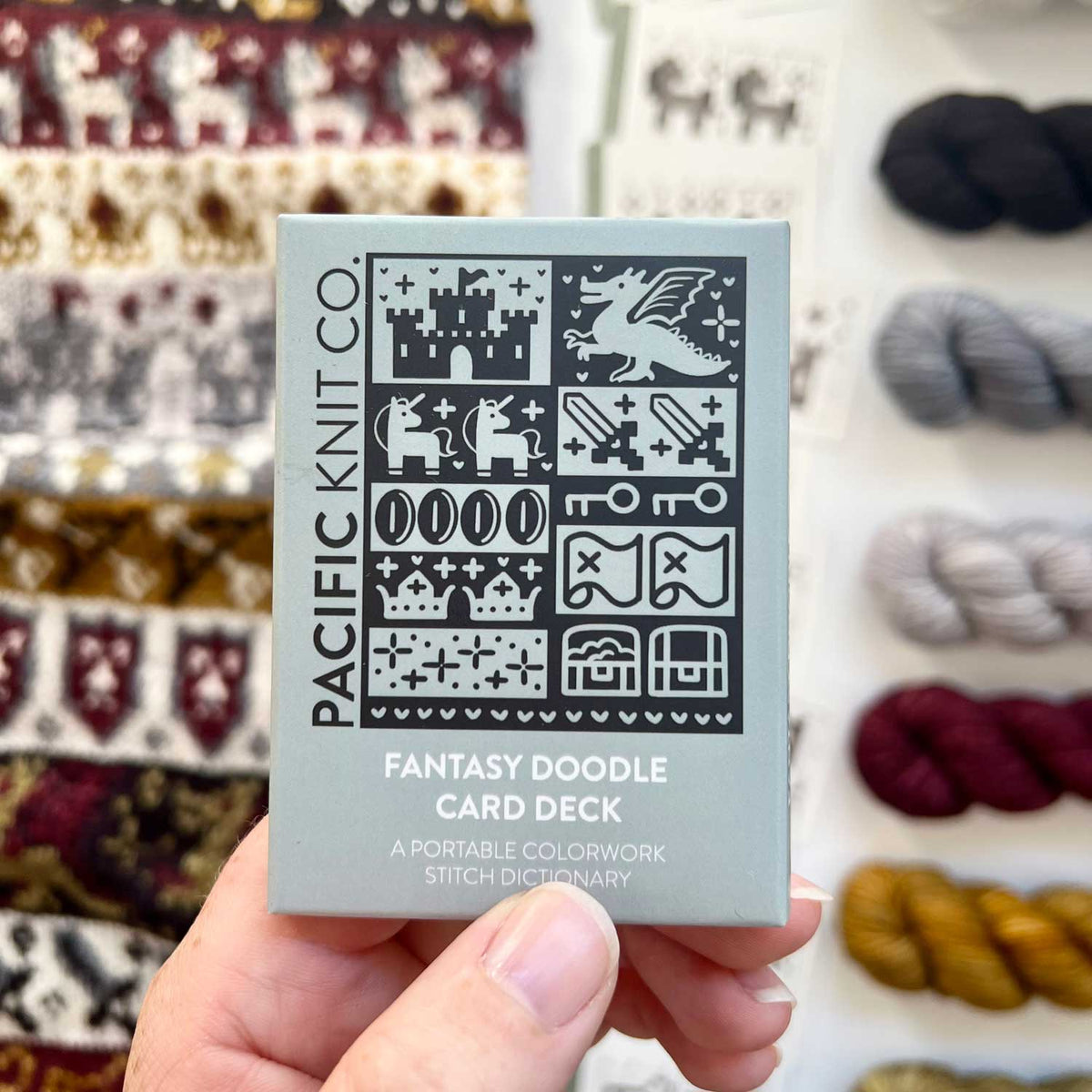 Fantasy Doodle Deck: Knitting Chart & Stitch Dictionary cards – Yarn Love