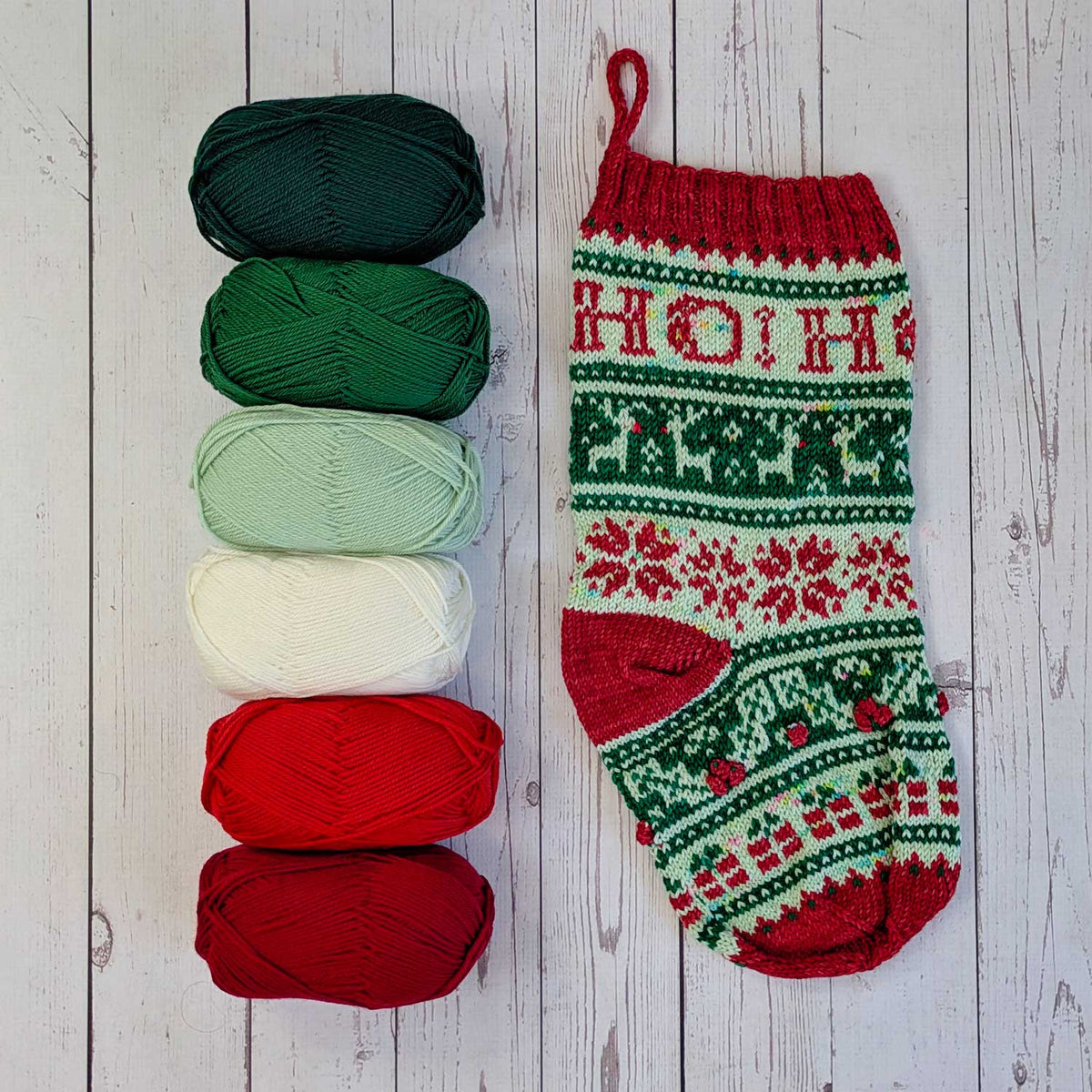 Build Your Own Christmas Stocking Knitting Kit – Yarn Love